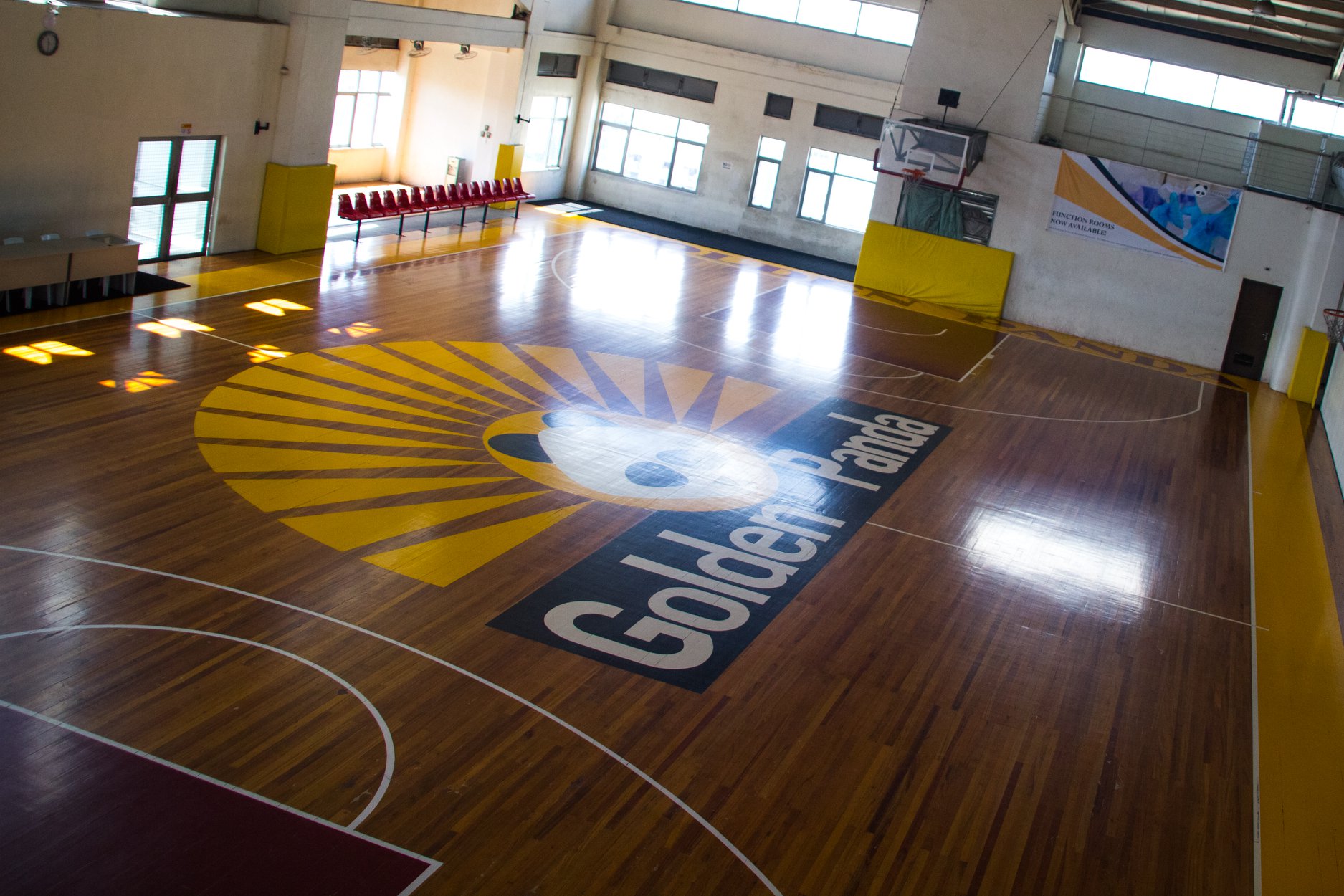 Golden Panda Basketball Court | Venyu PH