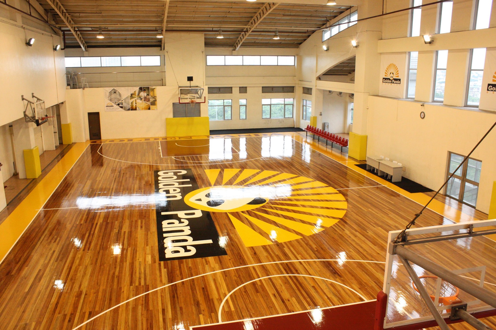Golden Panda Basketball Court | Venyu PH